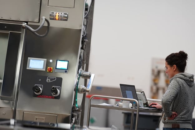 Jacomex pharmaceutical isolator G[ISO] Glove Box Workstation